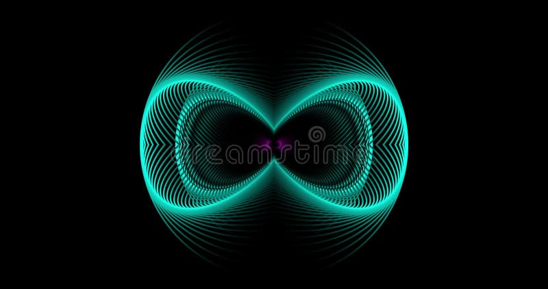 Futuristic Loop Video Animation 3D Psychedelic Sphere Design ...