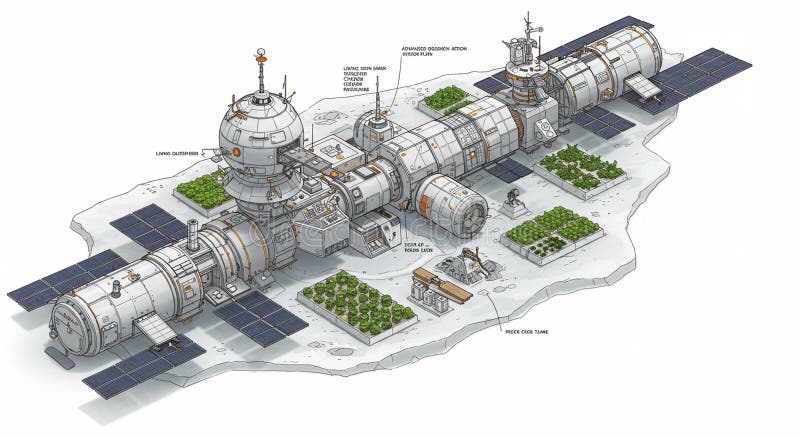 Cylindrical Modules Stock Illustrations – 263 Cylindrical Modules Stock ...