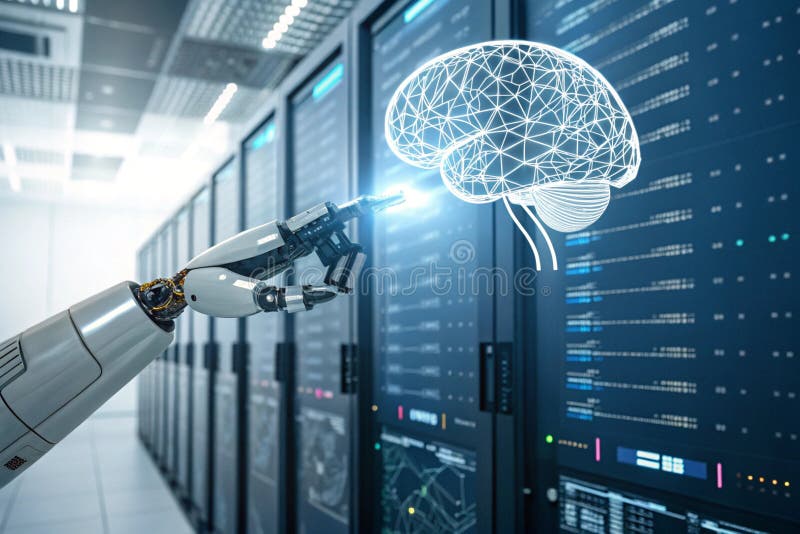 Futuristic Machine Learning Stock Illustrations – 101,594 Futuristic Machine Learning Stock ...