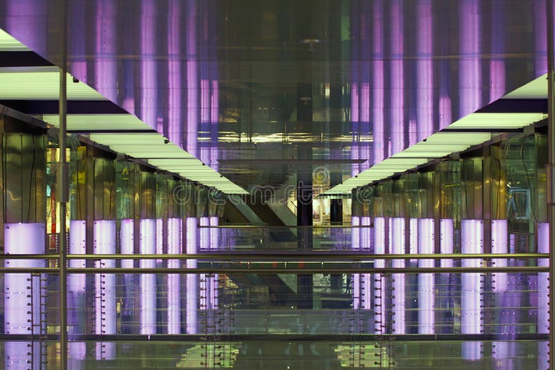 Futuristic mall stock image. Image of consistent, architecture - 26503347