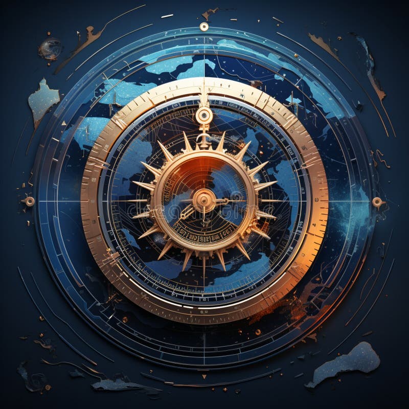 Futuristic Map and Compass: Evolving Coordinates and Exploration of an ...