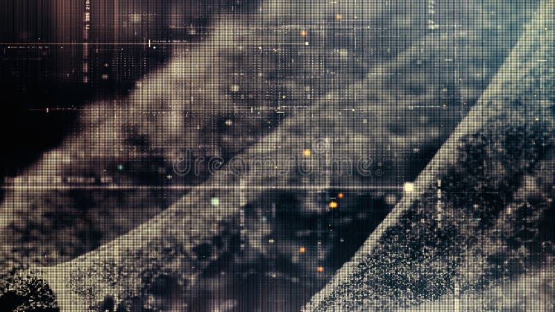 Futuristic Matrix Data Simulation Hud Background Stock Image Image Of Simulation User 276388043