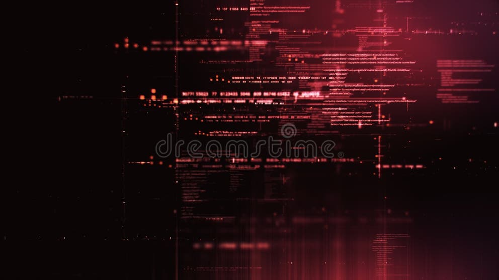 Futuristic Matrix Data Simulation HUD Background Stock Image - Image of database, matrix: 276387963