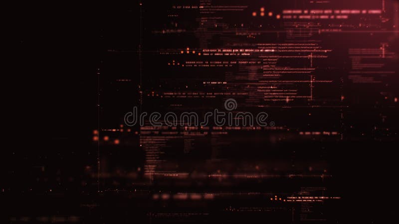Futuristic Matrix Data Simulation HUD Background Stock Photo - Image of technology, futuristic ...