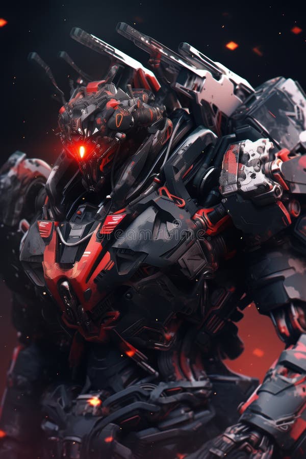 148 Futuristic Mech Warrior Stock Photos - Free & Royalty-Free Stock ...