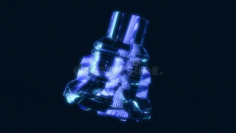 Futuristic Mechanical Killing Machine Stock Illustration - Illustration ...