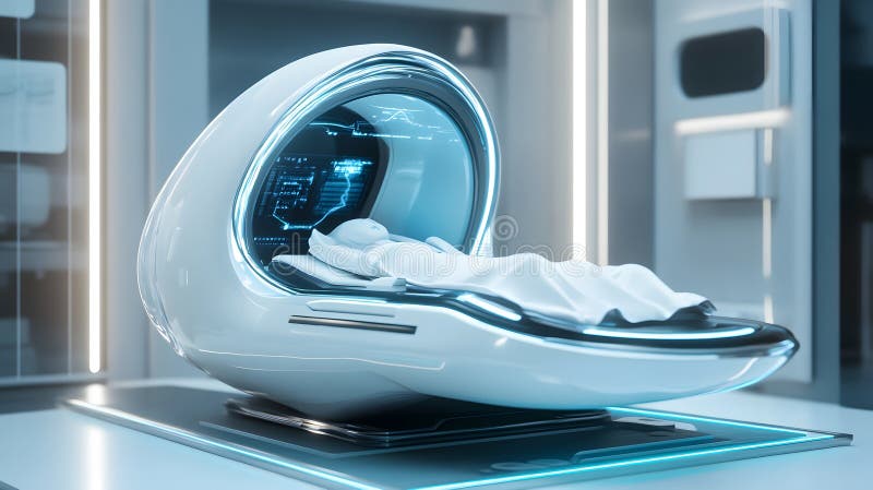 A Futuristic Medical Device that Performs Precise Diagnosis Stock ...