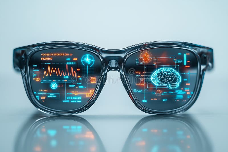 Futuristic Medical Glasses As an Advanced Diagnostic Tool with Digital ...