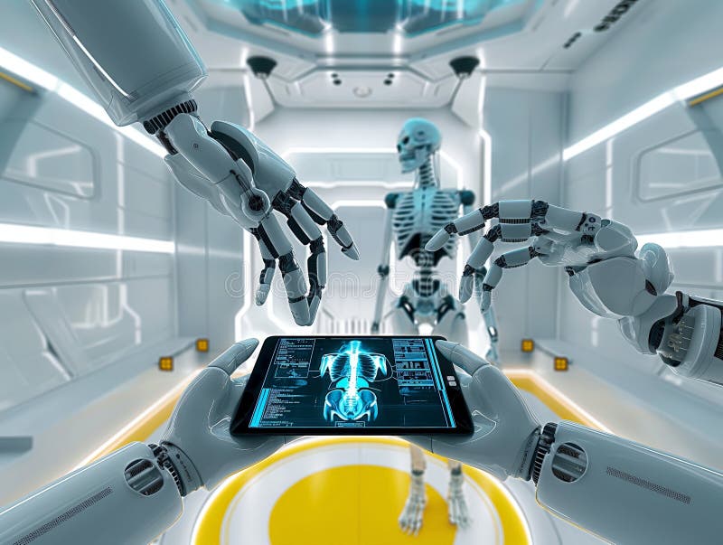 Futuristic Medical Robotics in Action Stock Photo - Image of precision ... Futuristic Medical Robotics in Action Stock Photo - Image of precision ...