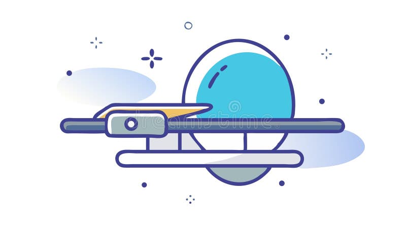 Futuristic Medical Scanner or Teleportation Device, Vector Design ...