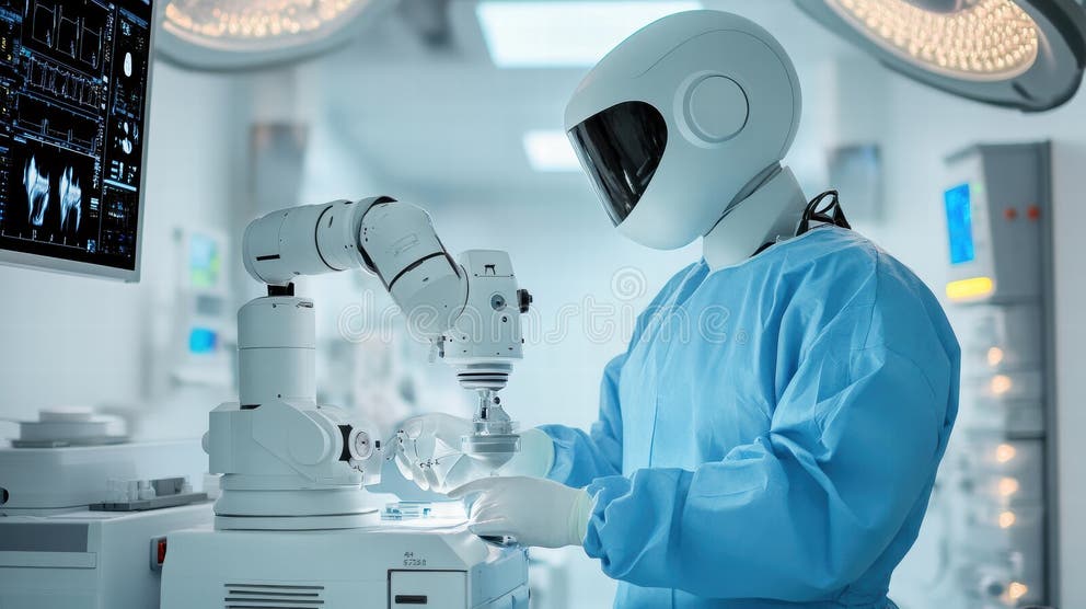 Artificial Intelligence in Healthcare Analyzing Human Body Scan Stock ...