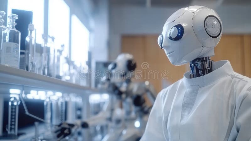 Artificial Intelligence in Healthcare Analyzing Human Body Scan Stock ...