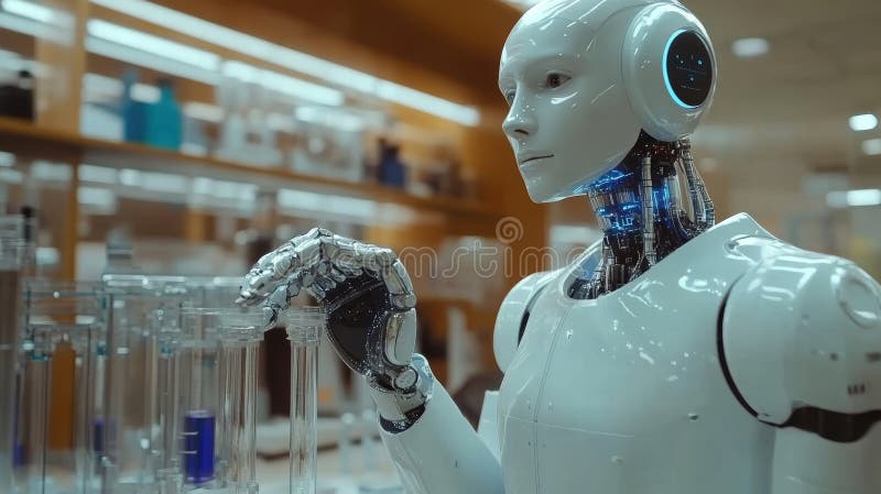 Artificial Intelligence in Healthcare Analyzing Human Body Scan Stock ...