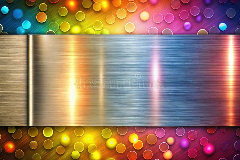Futuristic Metal Plates a Sleek Abstract Background Design for Modern ...