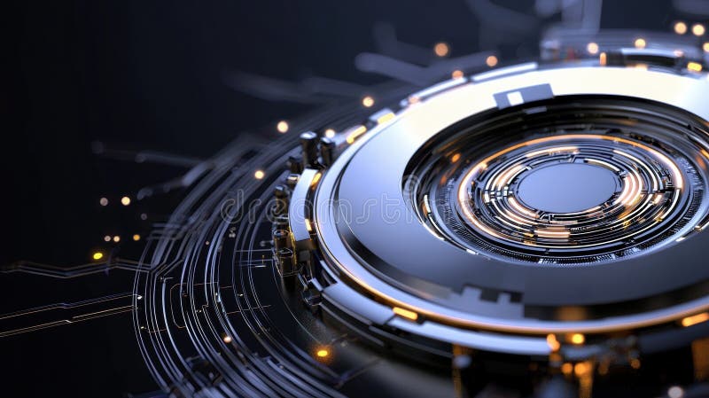 Black Gold Metallic Device Intricate Details Stock Photos - Free ...