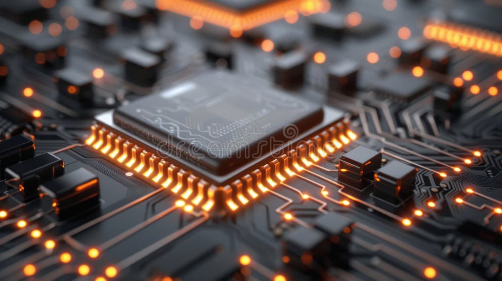 Microchip Processor Motherboard Stock Illustrations – 61,061 Microchip ...