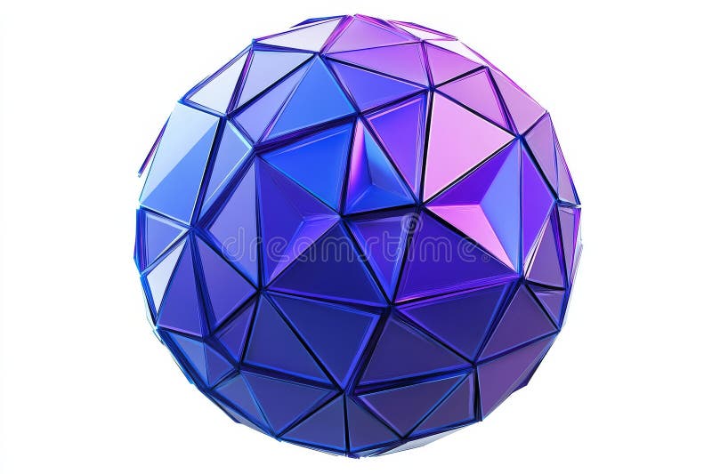 A Futuristic, Modern Background Design Featuring a 3D Abstract ...