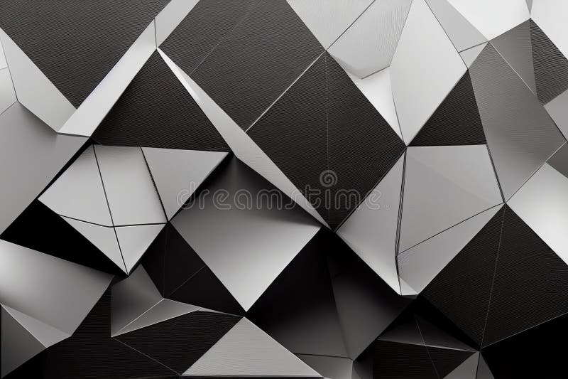 Futuristic Modern Background with Grey and Black Concrete and Metallic ...