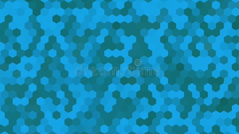 Futuristic and Modern Blue Hex Pixel Background. Hex Pixel Pattern ...