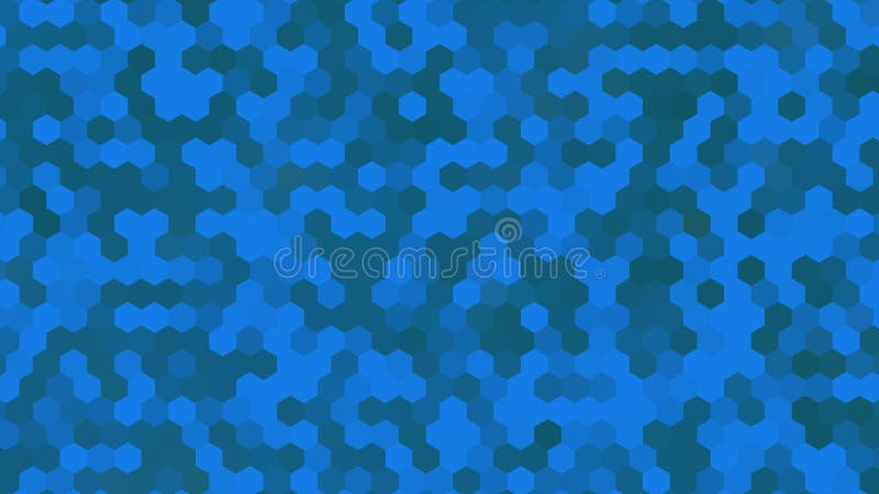 Futuristic and Modern Blue Hex Pixel Background. Hex Pixel Pattern ...