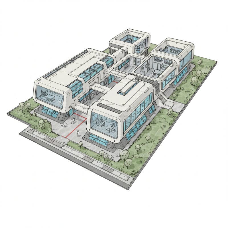 Cuboid Structures Stock Illustrations – 95 Cuboid Structures Stock ...