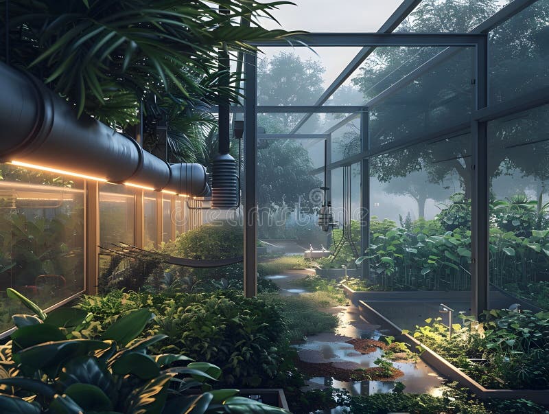 Futuristic Modular Greenhouse with Cutting Edge Solar Powered ...