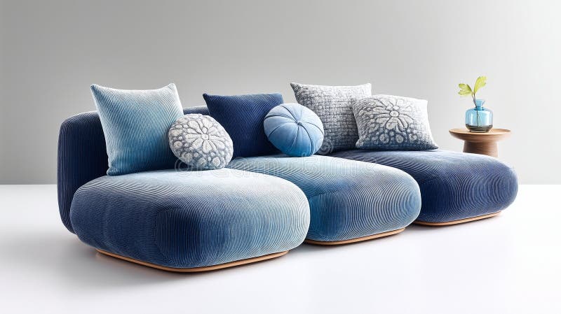 Innovative Modular Nesting Sofa with Self-healing Fabric and Adaptive ...