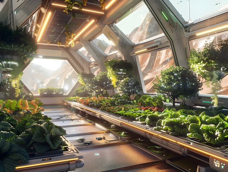 Modular Solar Powered Hydroponics System Stock Illustrations – 4 ...