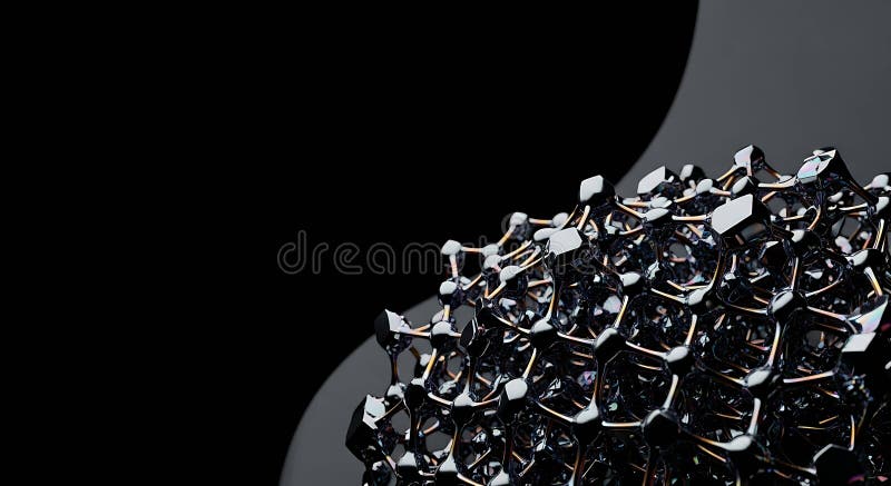 Molecular Lattice Structure Background Stock Illustrations – 7,536 ...