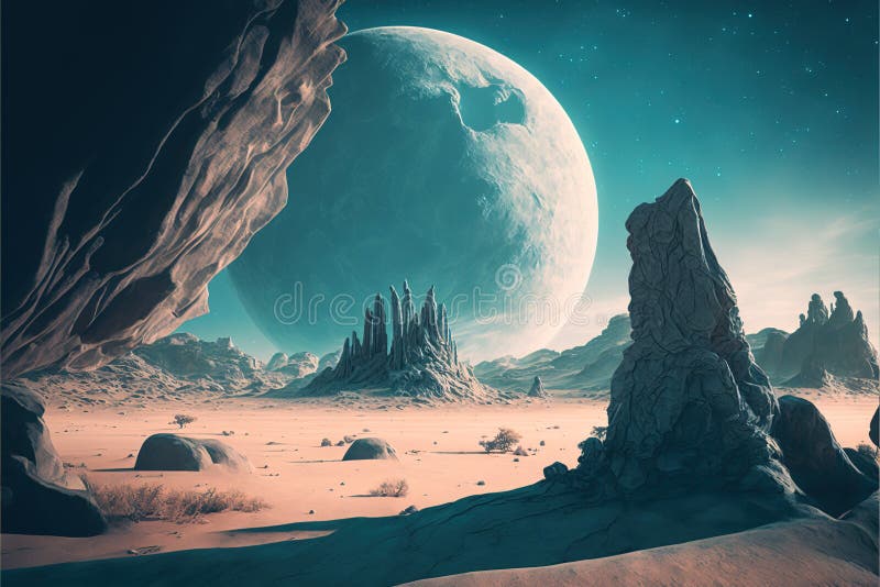 Hd Moonscape Wallpaper