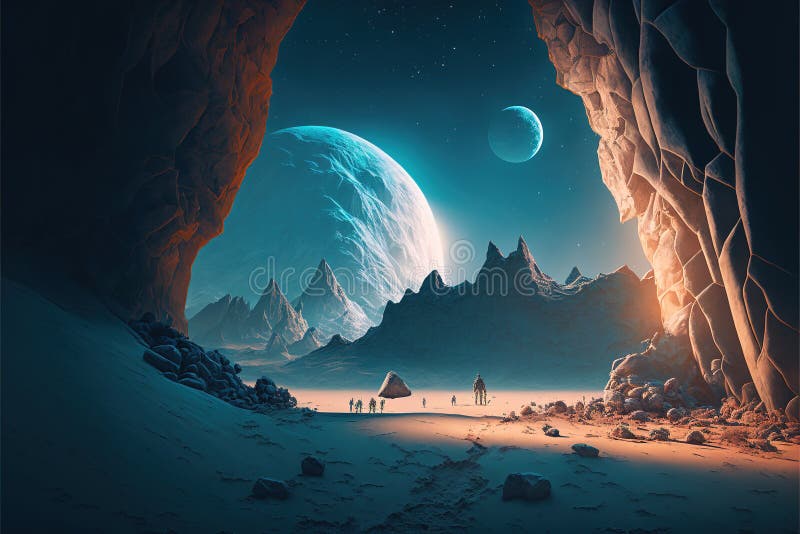 Moonscape Ai Stock Photos - Free & Royalty-Free Stock Photos from ...
