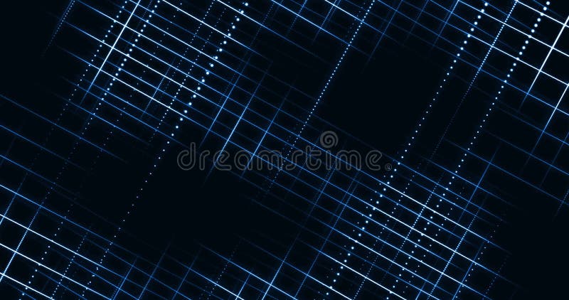 Futuristic Movement of Green Matrix Digital Glow Vertical Lines ...