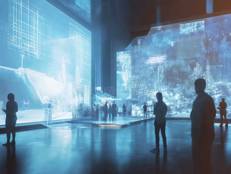 A Futuristic Multimedia Environment with Backlit Translucent Panels ...