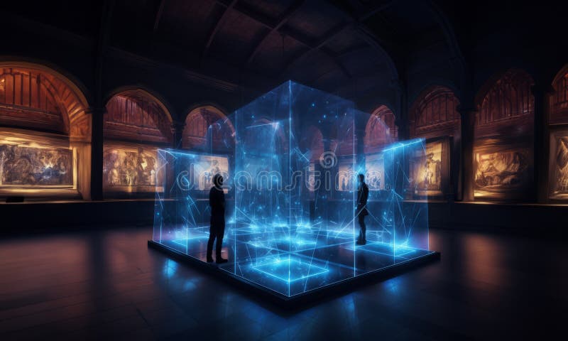In a Futuristic Museum, Holograms Vividly Depict the History of the ...