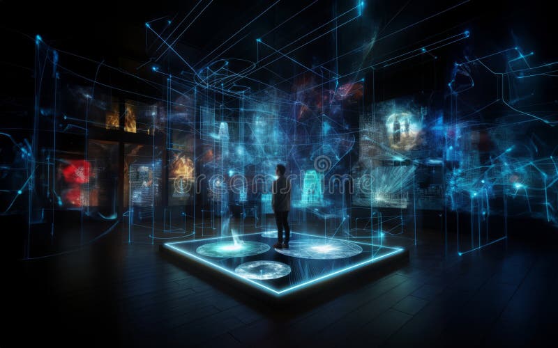 In a Futuristic Museum, Holograms Vividly Depict the History of the ...