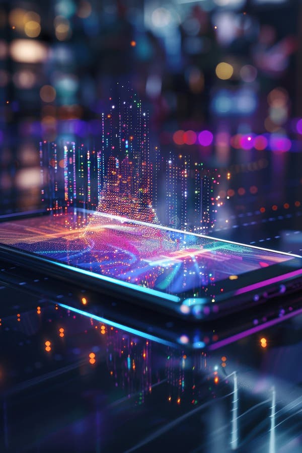 Futuristic Music App with Augmented Reality Holograms for Innovative ...