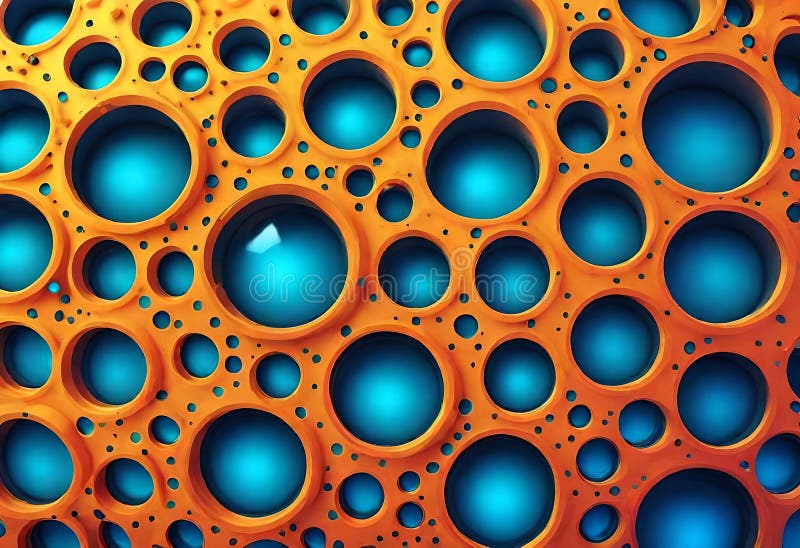 Futuristic Nano Technology: Hyper-Detailed Abstract Background Stock ...