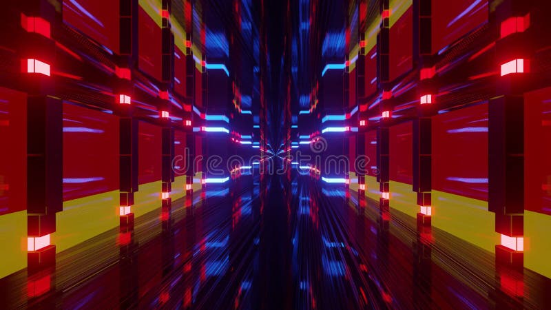 Futuristic Neon Design with German Flag Stock Footage - Video of ...