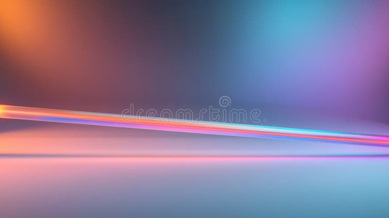 Futuristic Neon Gradient Abstract Background with Vibrant Colors and ...