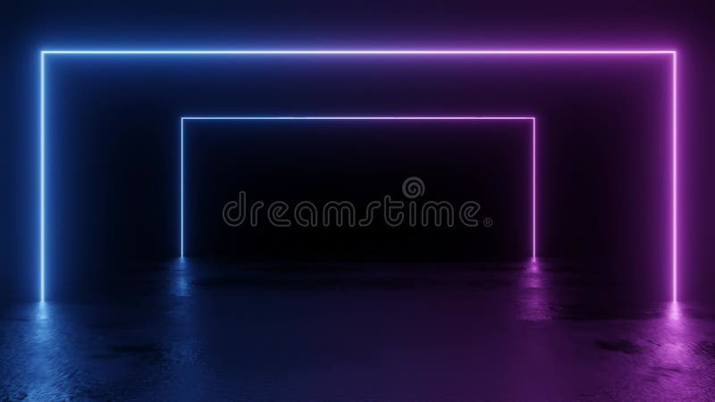 Futuristic Neon Light Abstract Design Looping Seamless 3 Render ... Futuristic Neon Light Abstract Design Looping Seamless 3 Render ...