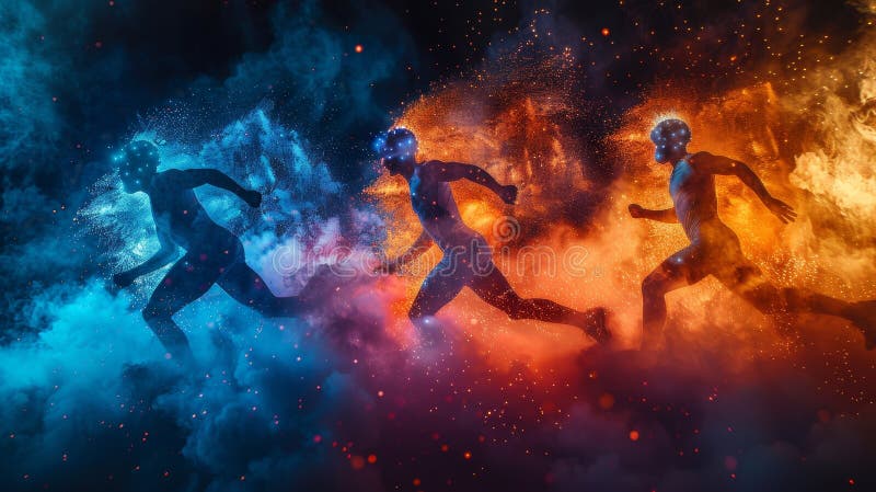 Futuristic Fitness Background Stock Illustrations – 2,056 Futuristic ...