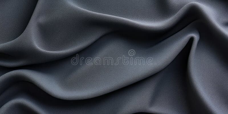 A Futuristic Neoprene Fabric Texture Background in Matte Charcoal Gray ...