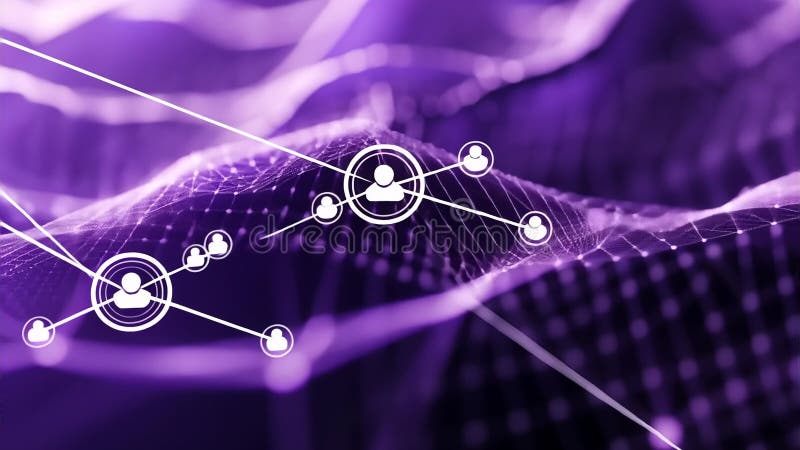 Futuristic Network Visualization with Abstract Digital Grid Stock Video ... Futuristic Network Visualization with Abstract Digital Grid Stock Video ...