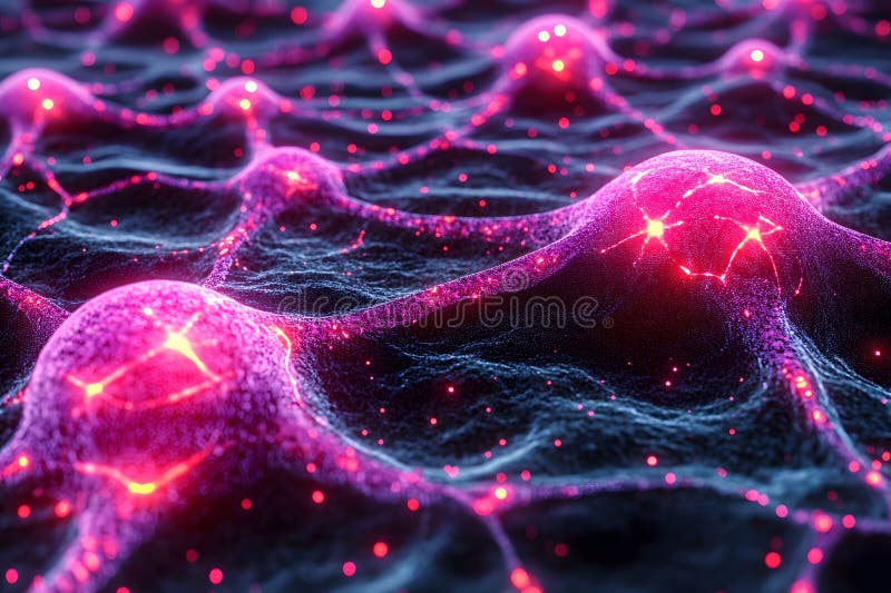 Futuristic Neural Network Design - AI and Digital Connection Background ...