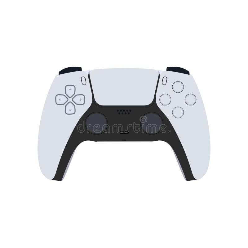 Futuristic New Design Console Game Controller, Vector Illustration ...