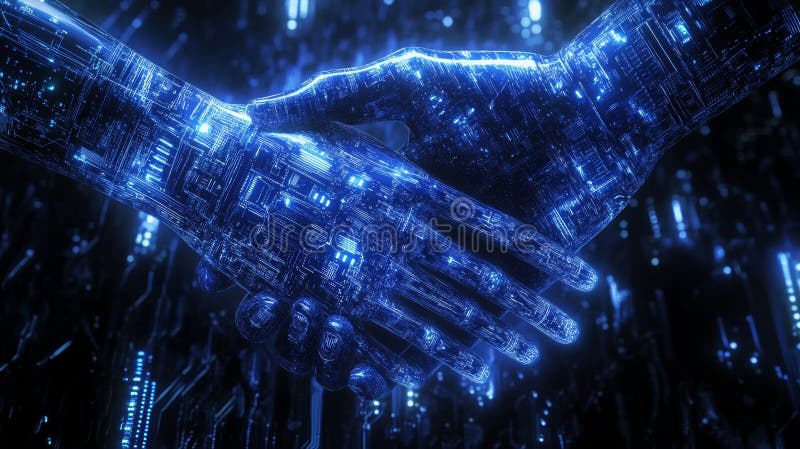 This Futuristic Night Urban Landscape Represents the Collaboration ...