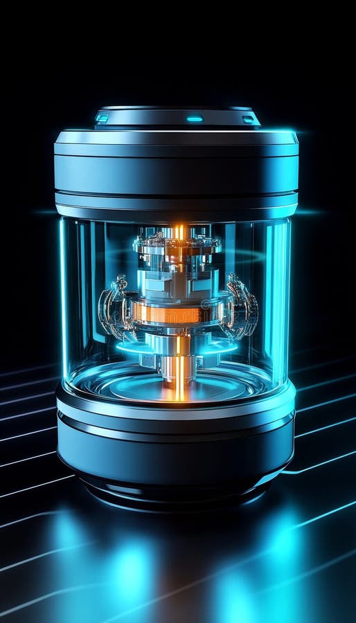 Futuristic Nuclear Fusion Reactor Concept Innovative Energy Source for ...