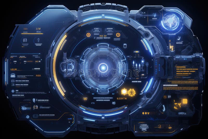 Futuristic Object in the Dark, a Mysterious Vision of Advanced ...