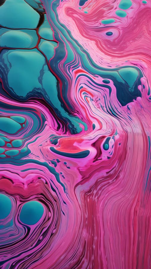 Futuristic Oceanic Landscapes with Biomorphic Abstraction Elements ...