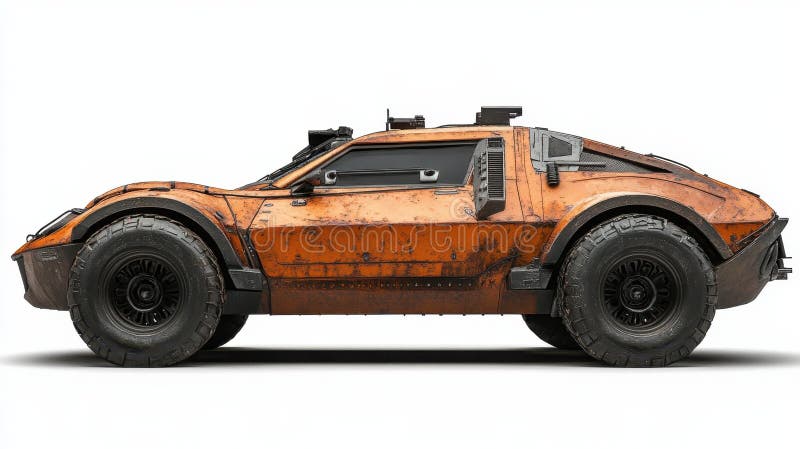 Futuristic Off-road Vehicle Design Features Rugged Exterior and ...